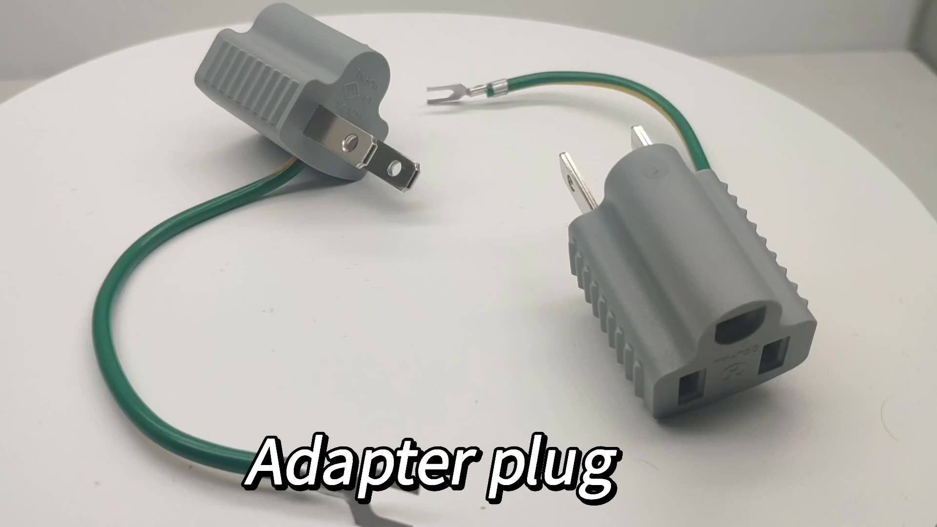 Pse Tp 755 Japanese Power Socket Converter 2 Pin To Us 3 Pin Connector ...