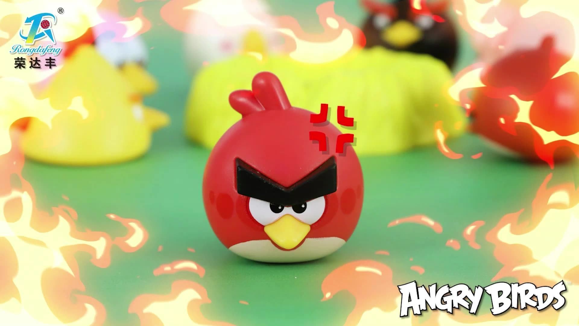 Birds Angry Anime Cartoon Full Set Building Blocks Launching Actual ...