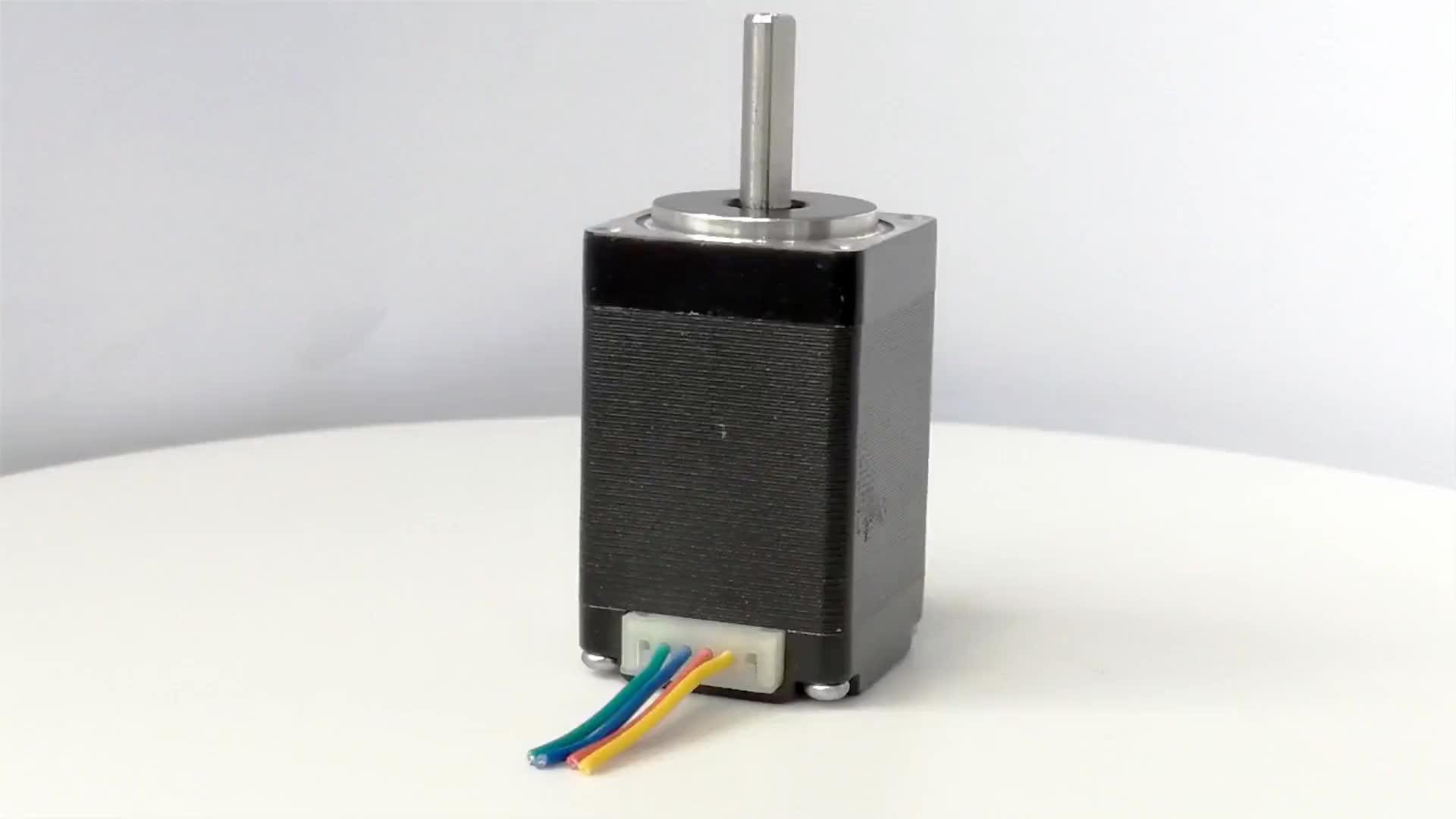 Stepping Motors 44mm Length 12v 24v 1.8 Degree 2 Phase Hybrid Nema 11 ...