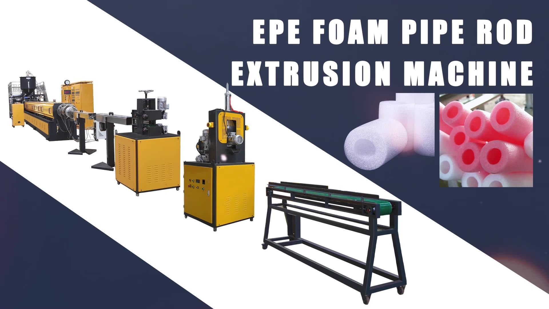 Insulation Epe Foam Pipe/stick/profile Extruded Polyethylene Foam Pool ...