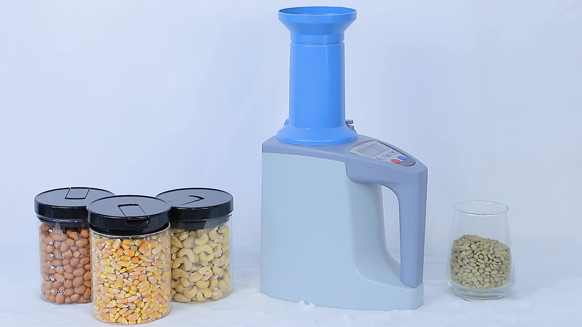 Professional Digital Pinless Grain Humidity Tester Moisture Meter With ...