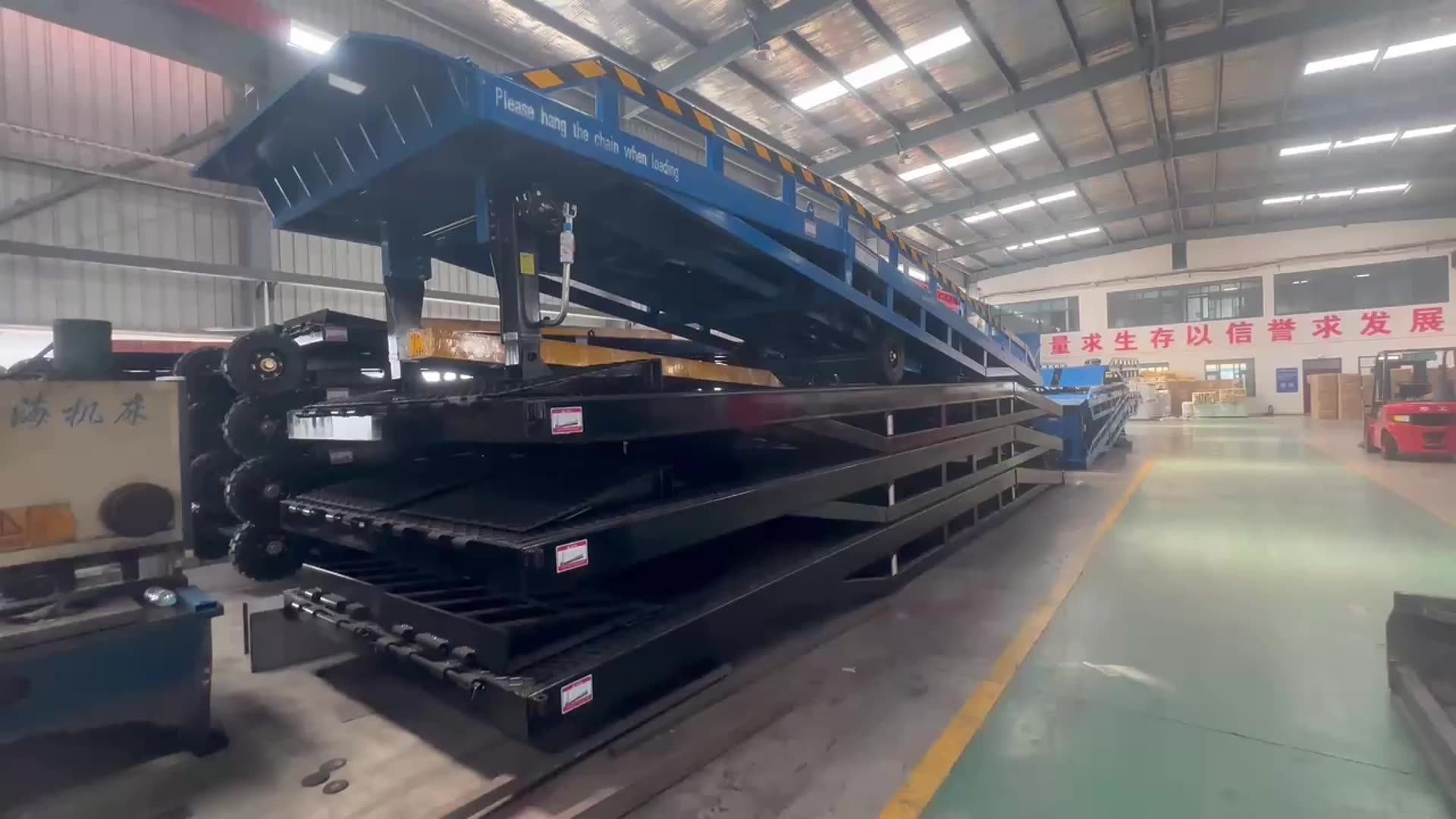 Dcqy-10 Portable Hydraulic Container Loading Ramp/container Unloading ...