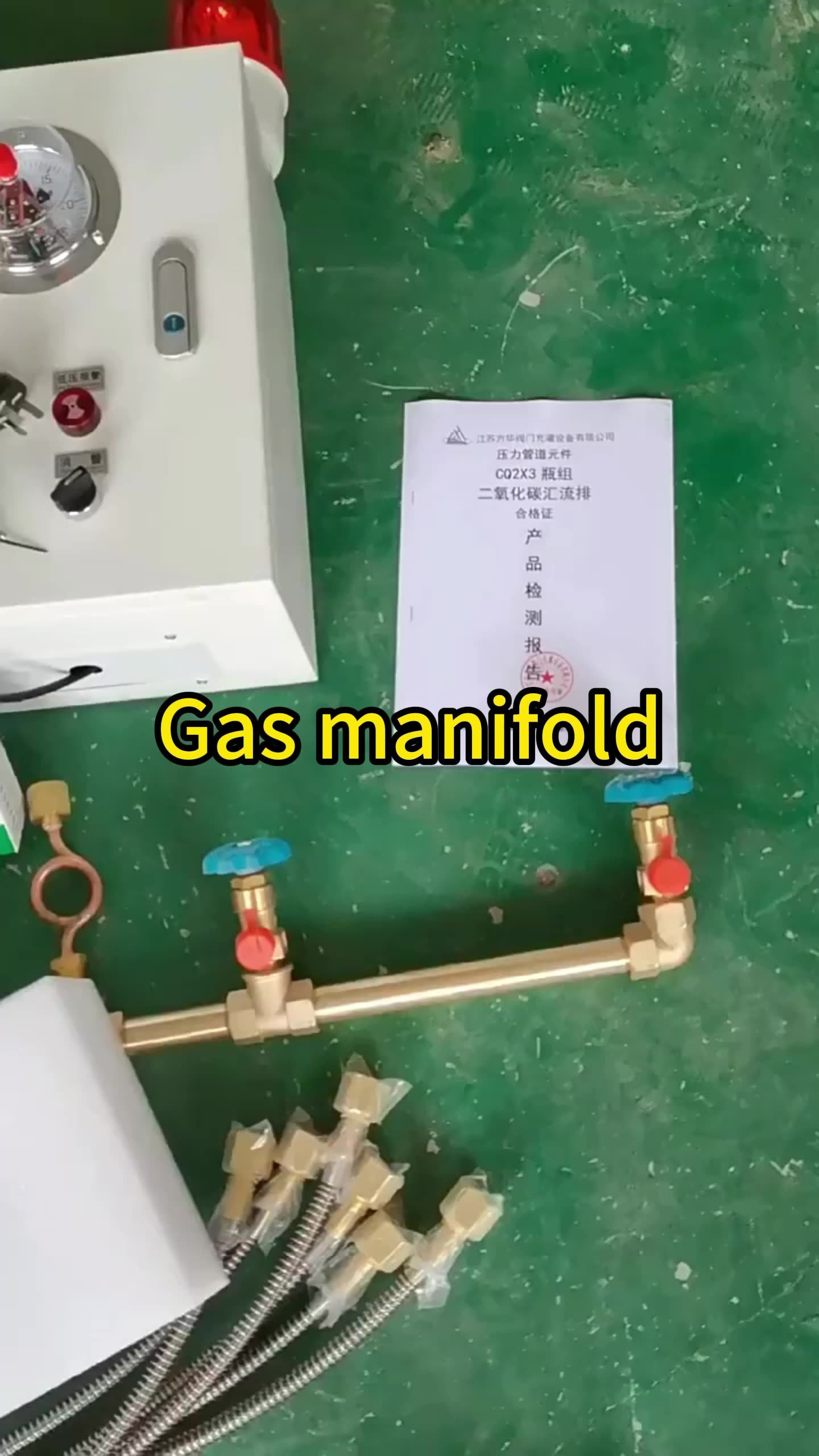 China Brass Co2 Acetylene Propane Oxygen Lpg Medical Gas Manifold Gas ...