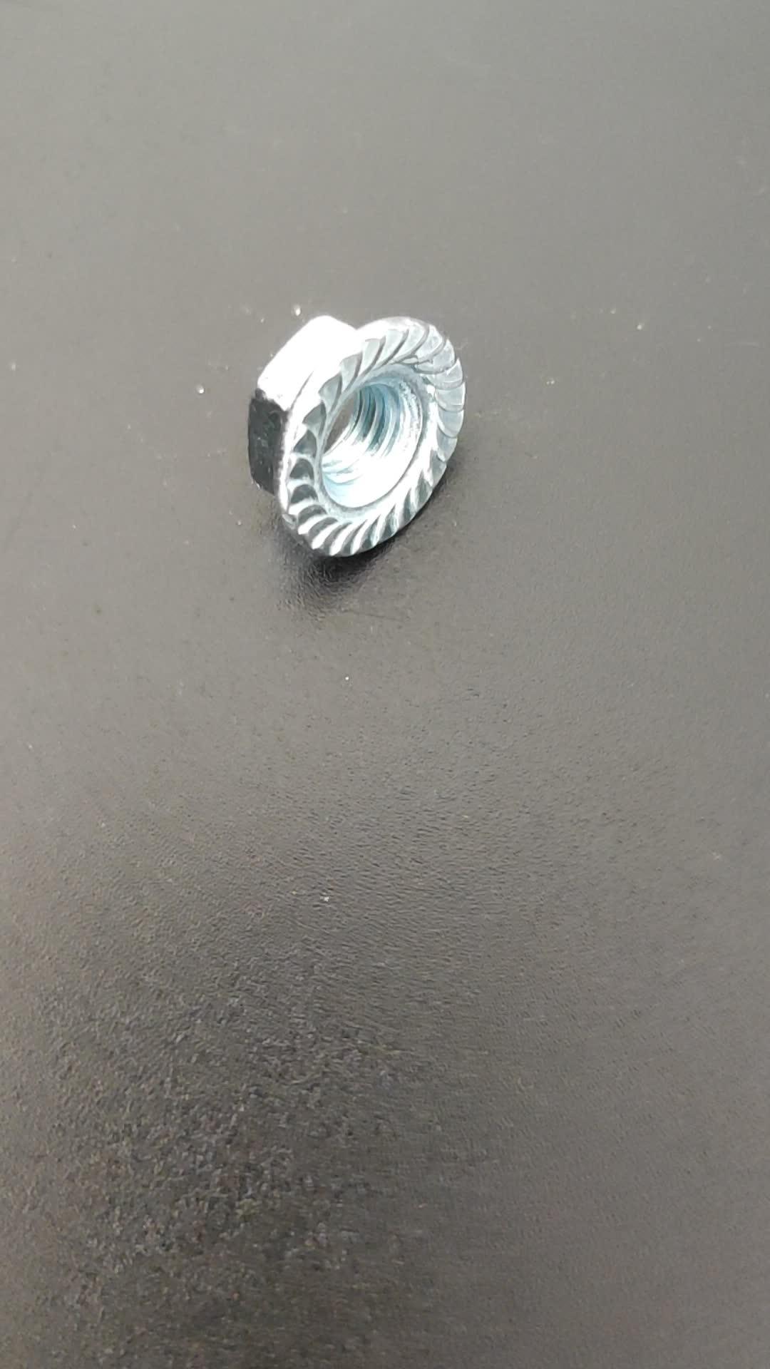 High Quality 1/4-20 Coarse Thread Hex Castle Castellated Nut Low Carbon ...