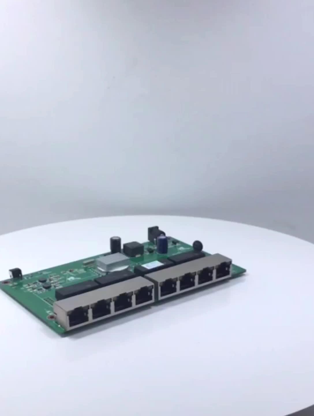 Ip65 Outdoor 8 Port 10/100/1000m Ethernet Reverse Poe Gigabit Managed ...