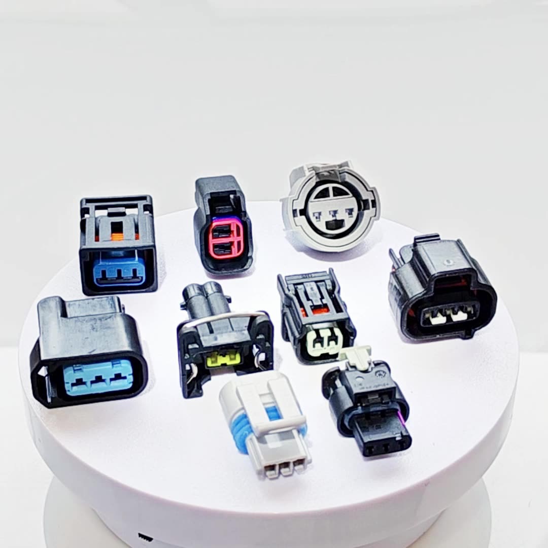 DJ7041Y-2.3-11 汽车防水连接器接插件线束插头 9孔公头FW-C-4F-B-阿里巴巴