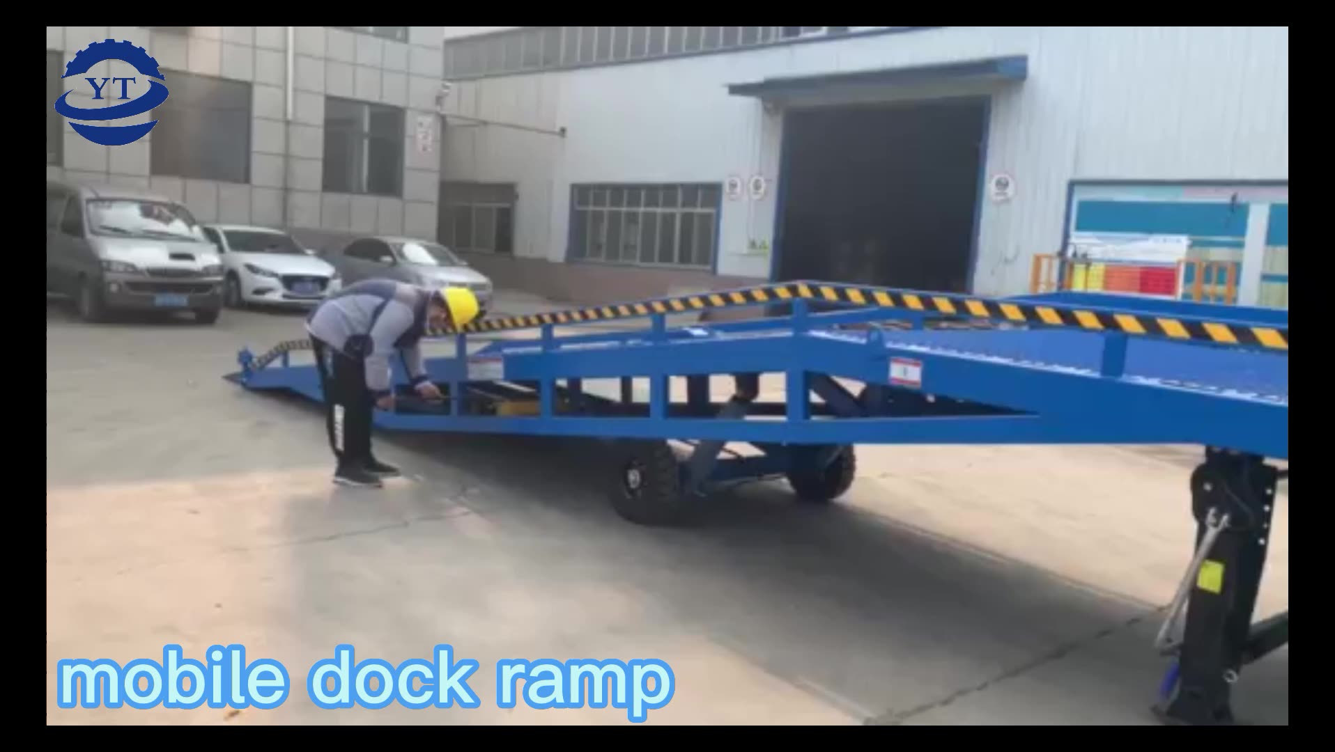 Celifting Loading Ramp Portable Hydraulic Container Ramp Mobile Dock Ramp Warehouse Truck ...
