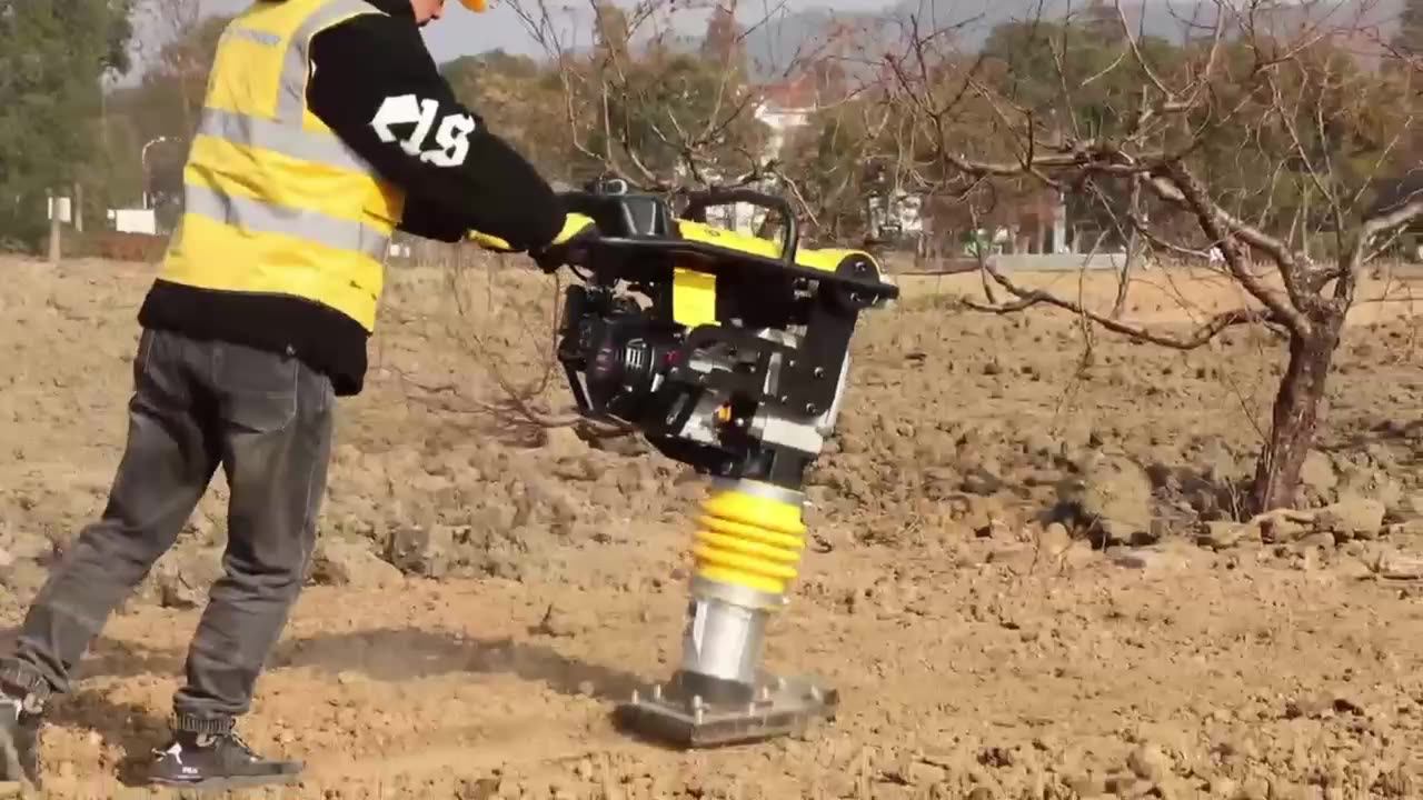 14kn 79kg Robin Eh12-2d Construction Sand Floor Tamping Petrol Tamper ...