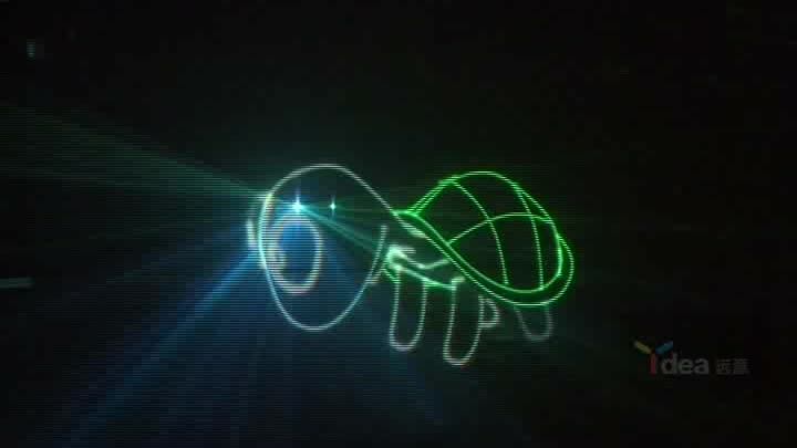 3w 4w Rgb Laser Projector Laser Text Projector For Nightclub Dj Party ...