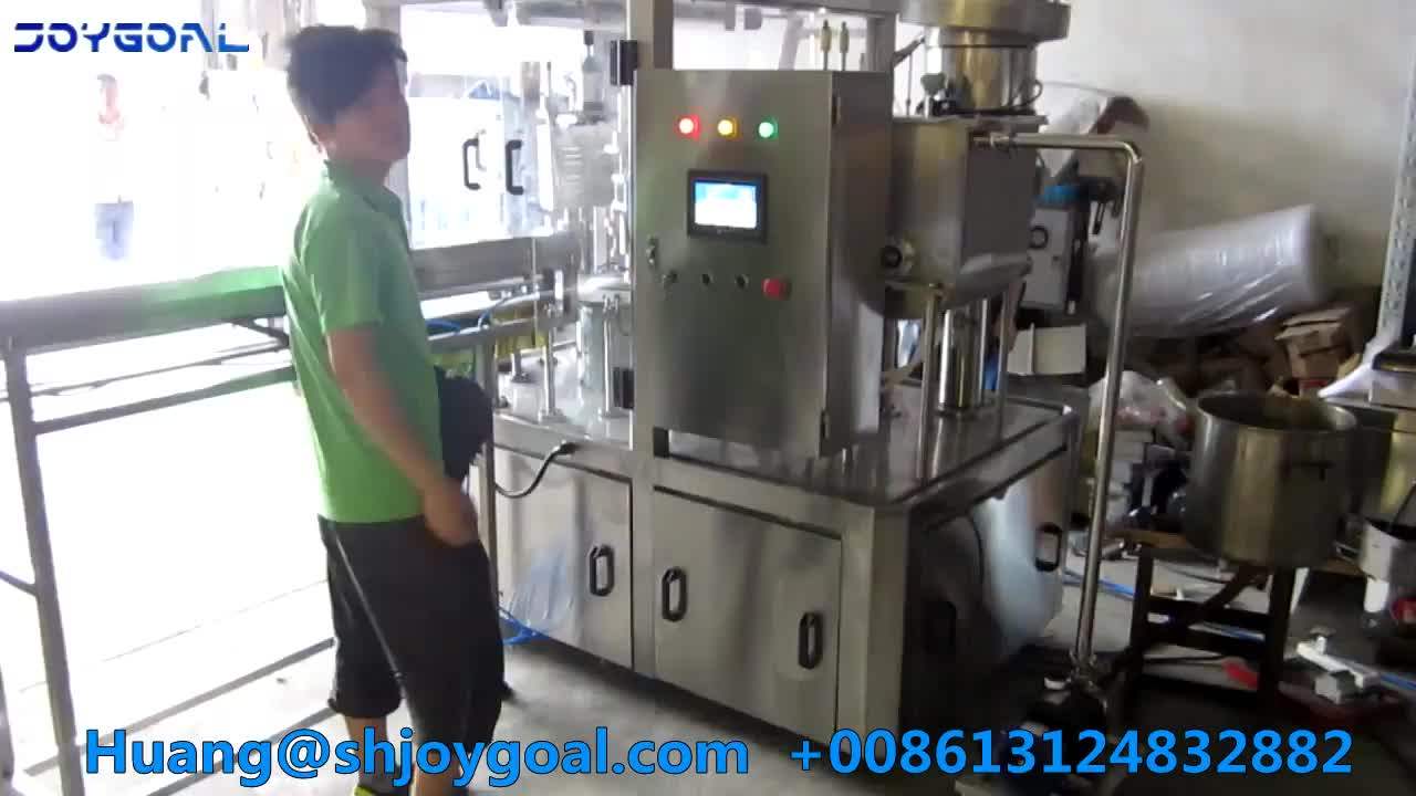 Shanghai Automatic Stand-up Pouch Filling Machine Liquid Pouch Rotary ...