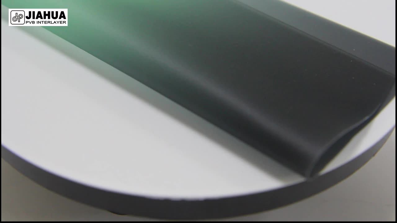 Jiahua Grey On Green Pvb Film For Front Windshield Glass - Buy Pvb Film ...