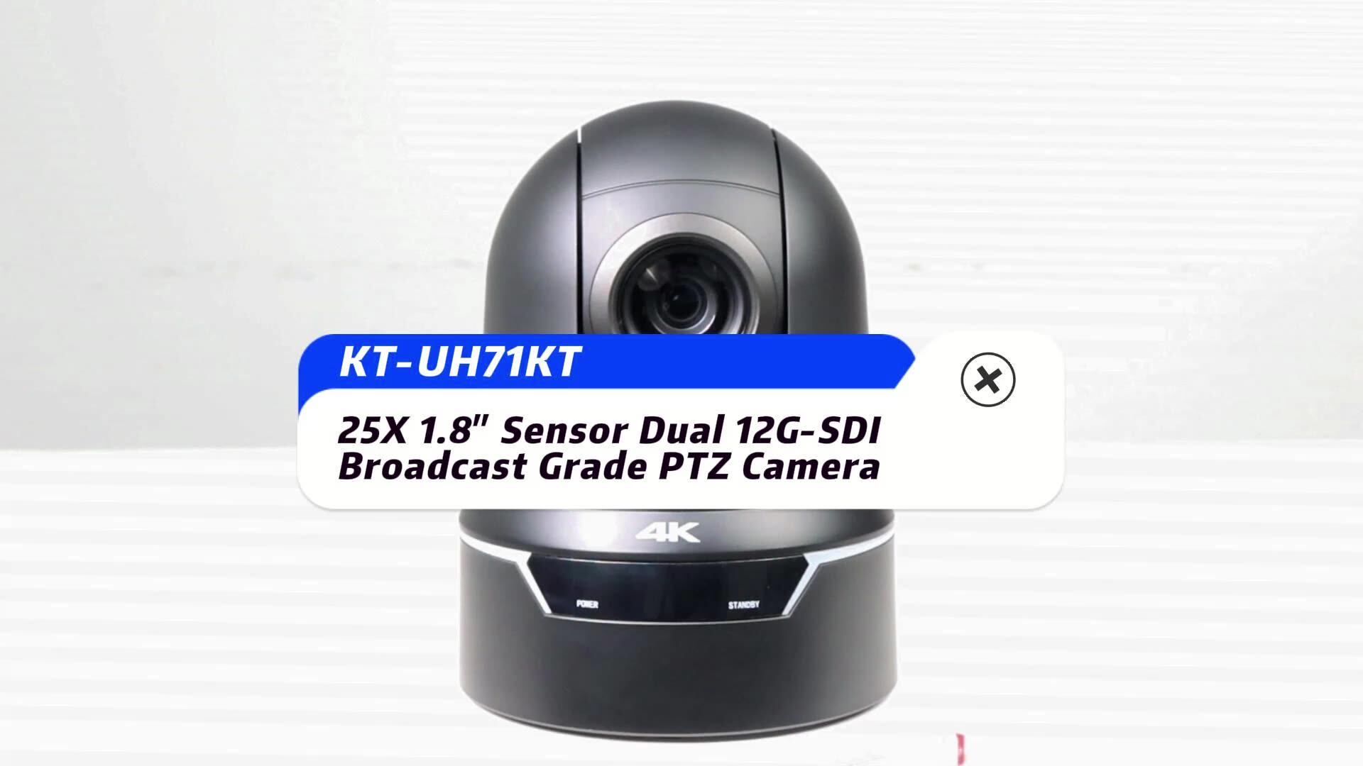 Kato 4k Ptz Broadcast Camera Sdi Hdmi Output 4k Ptz Camera 25x Zoom ...