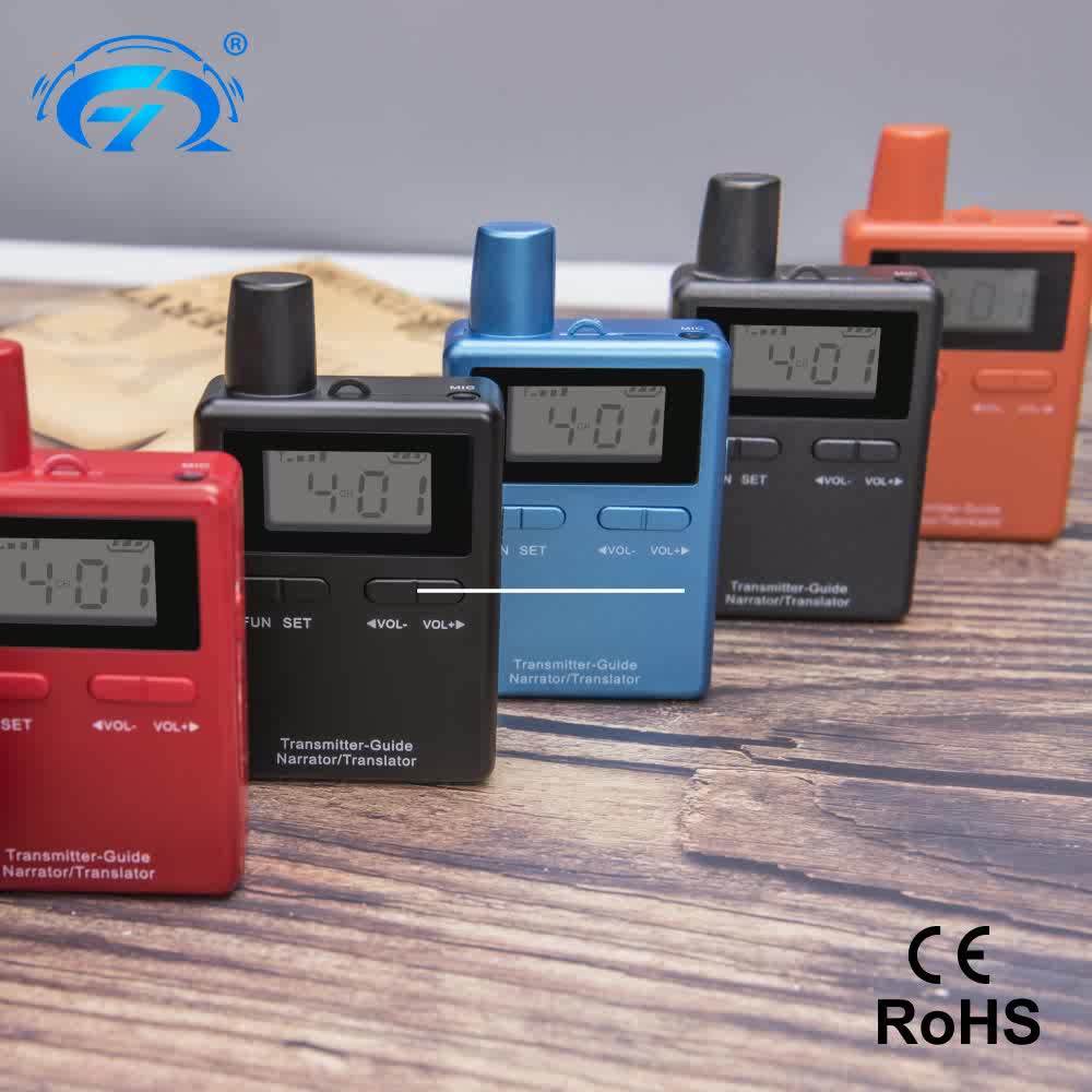 Globally Use 2.4ghz Digital Wireless Tour Guide System Whisper Audio ...