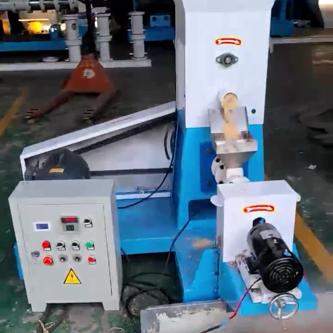 Cold Press Floating Fish Feed Kibble Dry Dog Pallet Chana Food Make ...