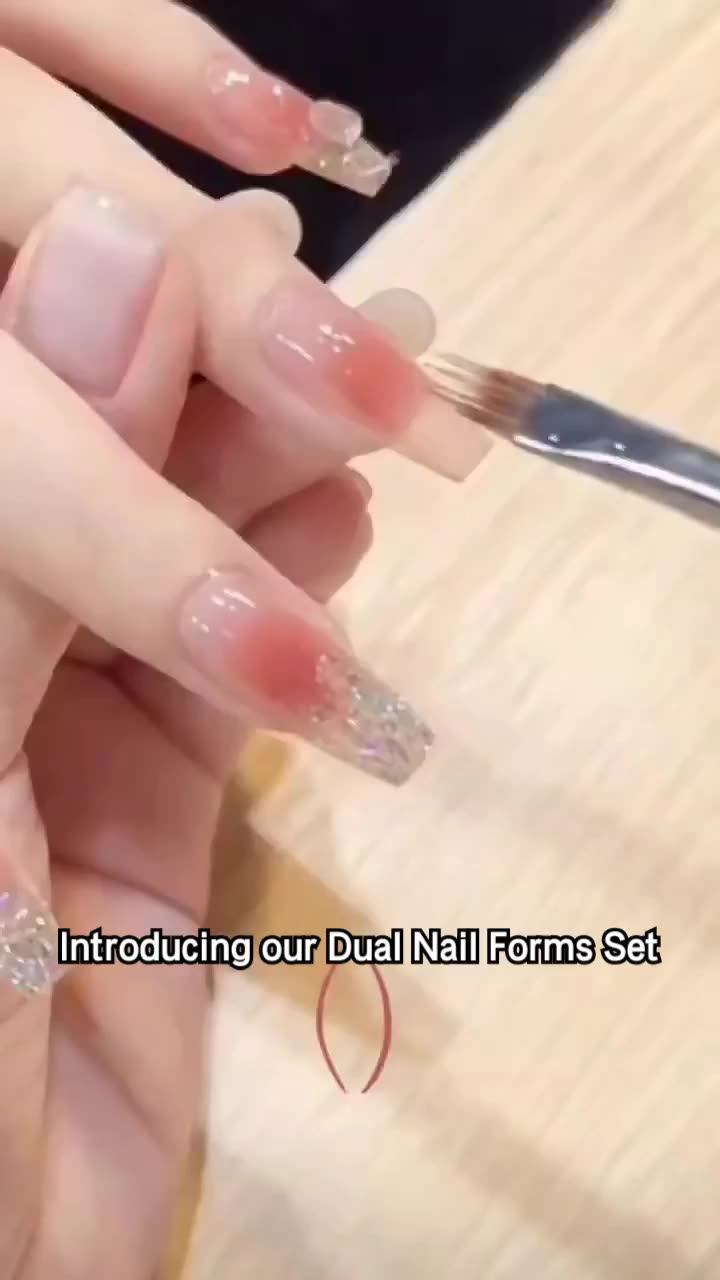 False Nails Full Cover Artificial Fingernails With Short Nail Tips ...