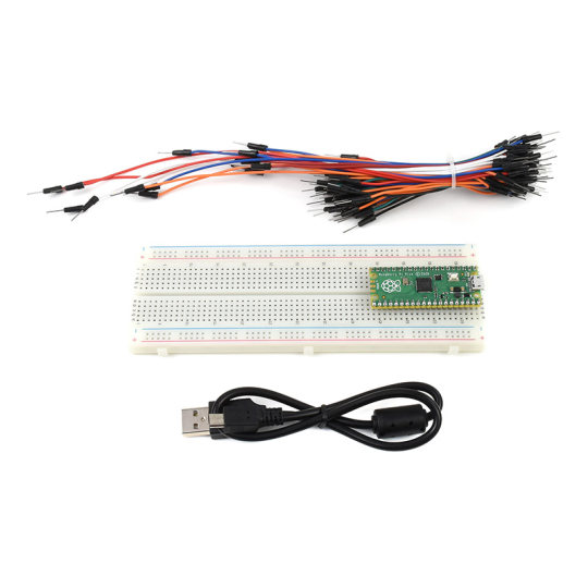 Raspberry Raspberry Pi Pico Dual Core Microcontroller Development Board With Pin Header Sensor Kit