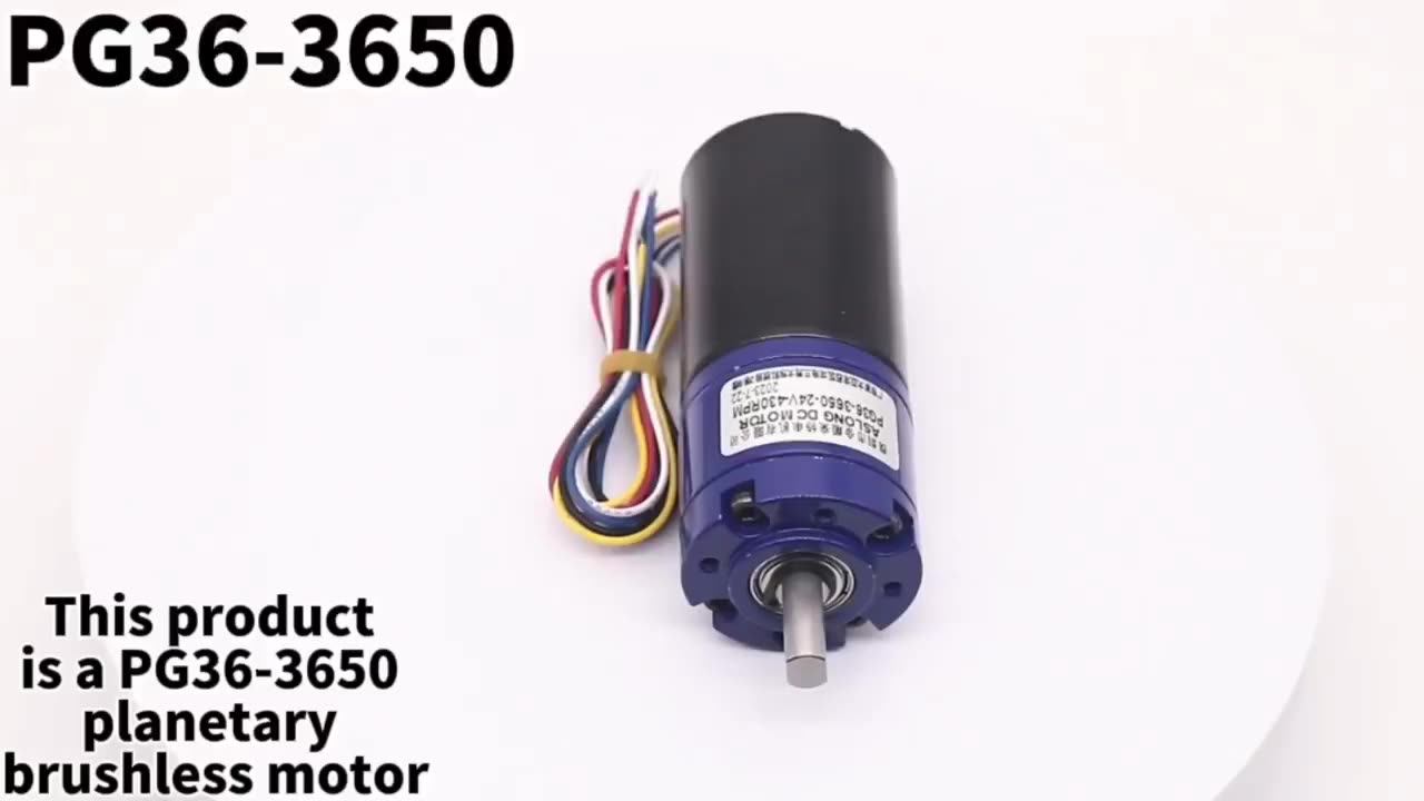 12v Micro Pm Dc Brushless Planetary Gear Motor High Torque And Low Rpm ...