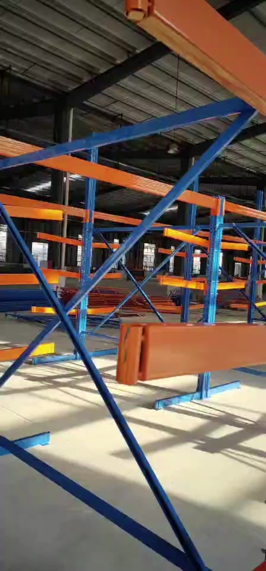 Heavy Duty Steel Pipe Cantilever Rack Vertical Pipe Storage Heavy Duty ...