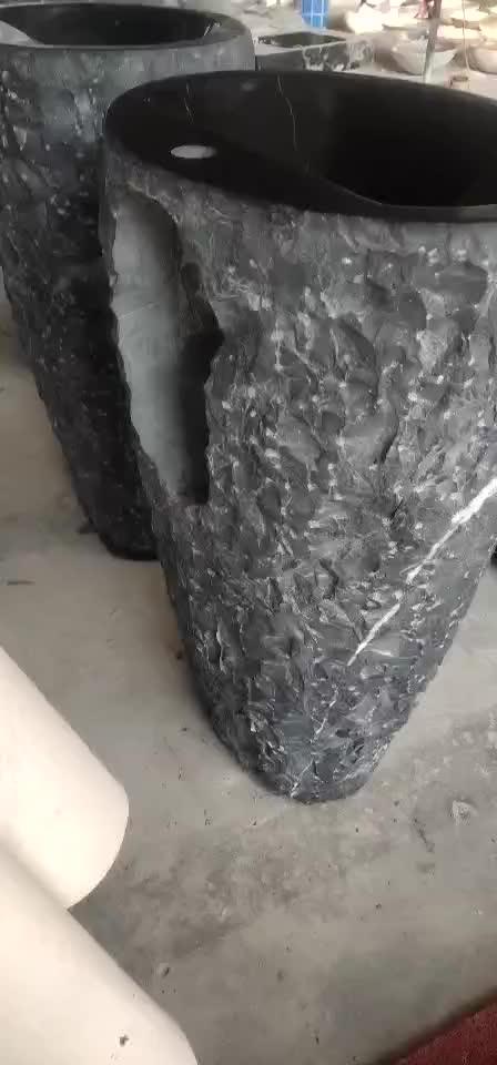 Granite Stone Bathroom Hand Wash Basin,Wholesale Black Stone Sink ...