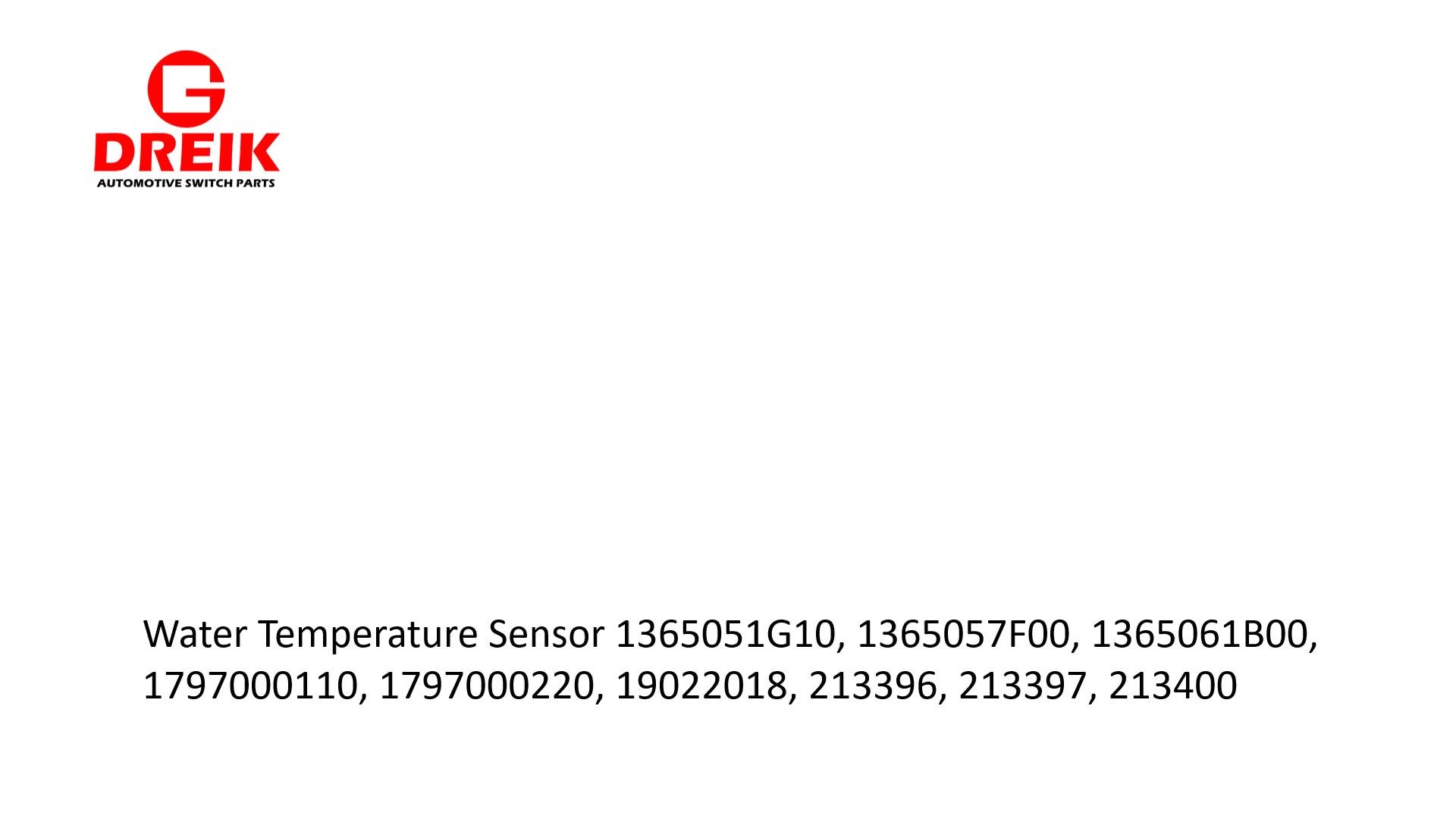 Car Water Temperature Sensor 1365051g10,1365057f00,1365061b00 ...
