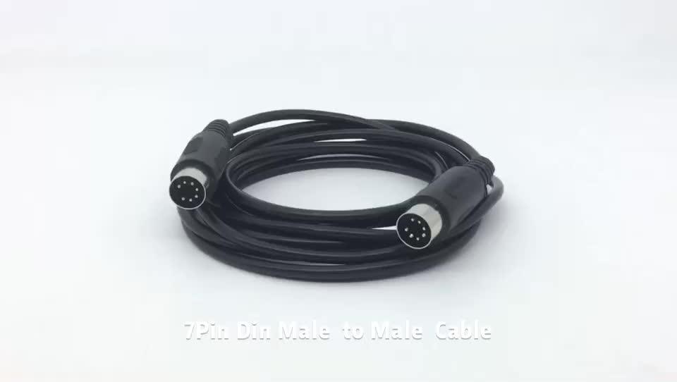 7pin Din Male To Male Female Midi Cable - Buy Midi Cable,7 Pin Din ...