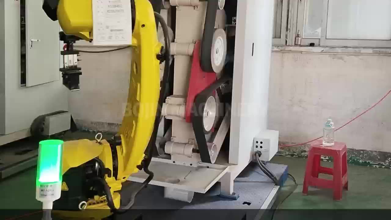 Automatic Industrial Robot System Robotic Polishing Machine Sanding And ...