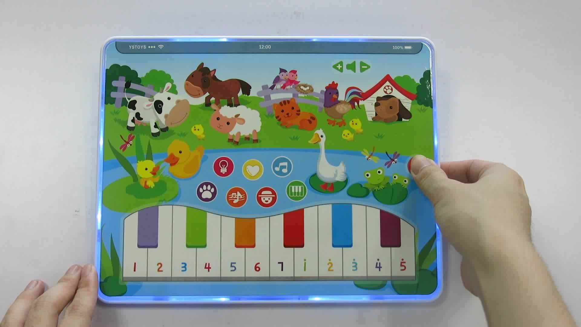 Early Education Y Pad English Machine Toys Learning Pad For Kids - Buy ...