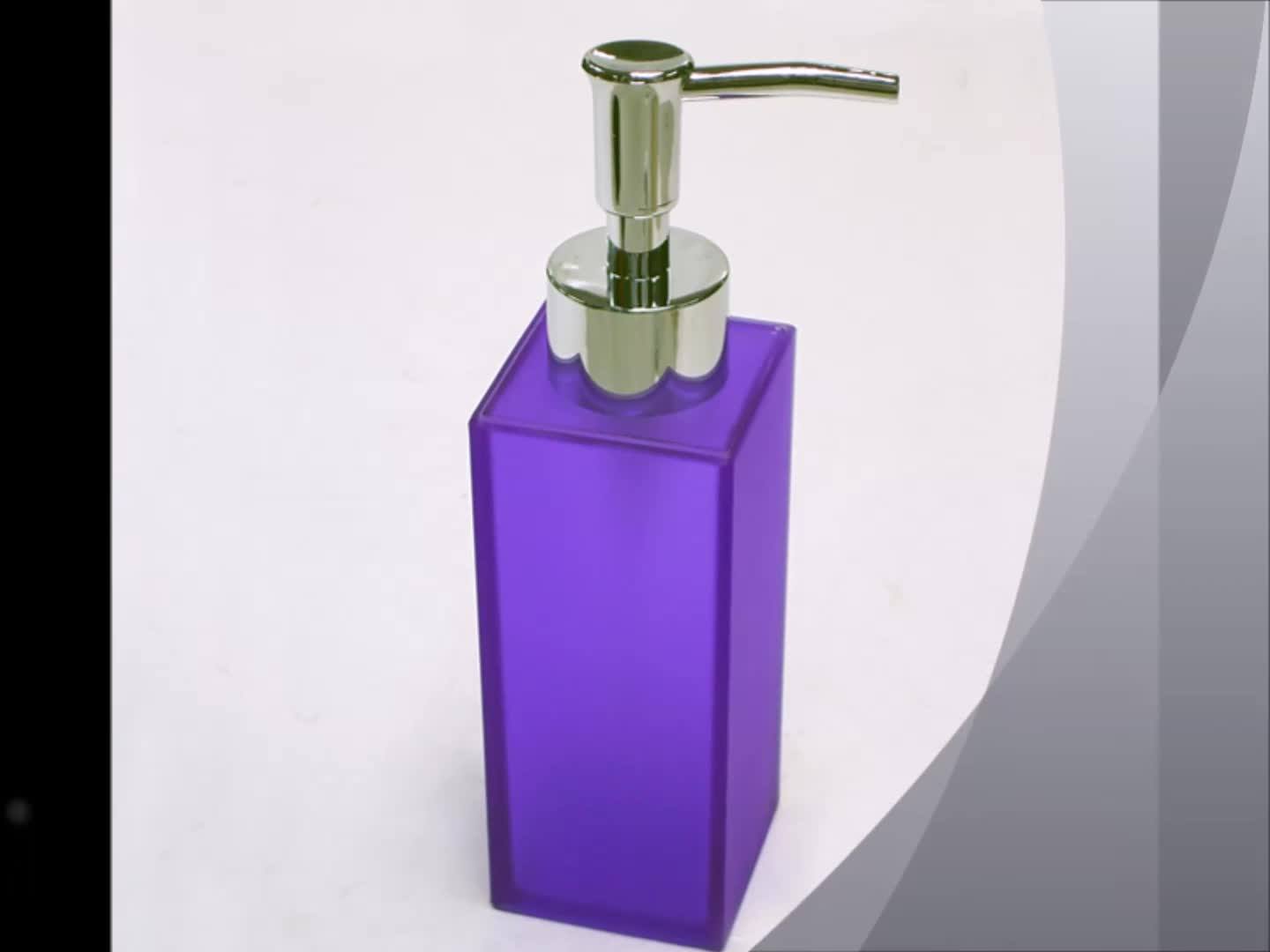 Plastic Colorful Decorative Cheap Rectangle Soap Dispenser - Buy ...