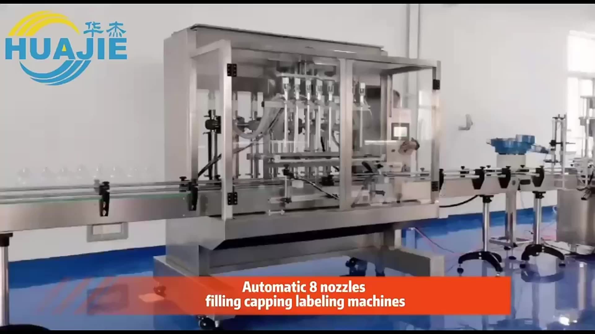 Huajie Automatic Low/middle Viscosity Liquid Soap Shower Gel Hair ...