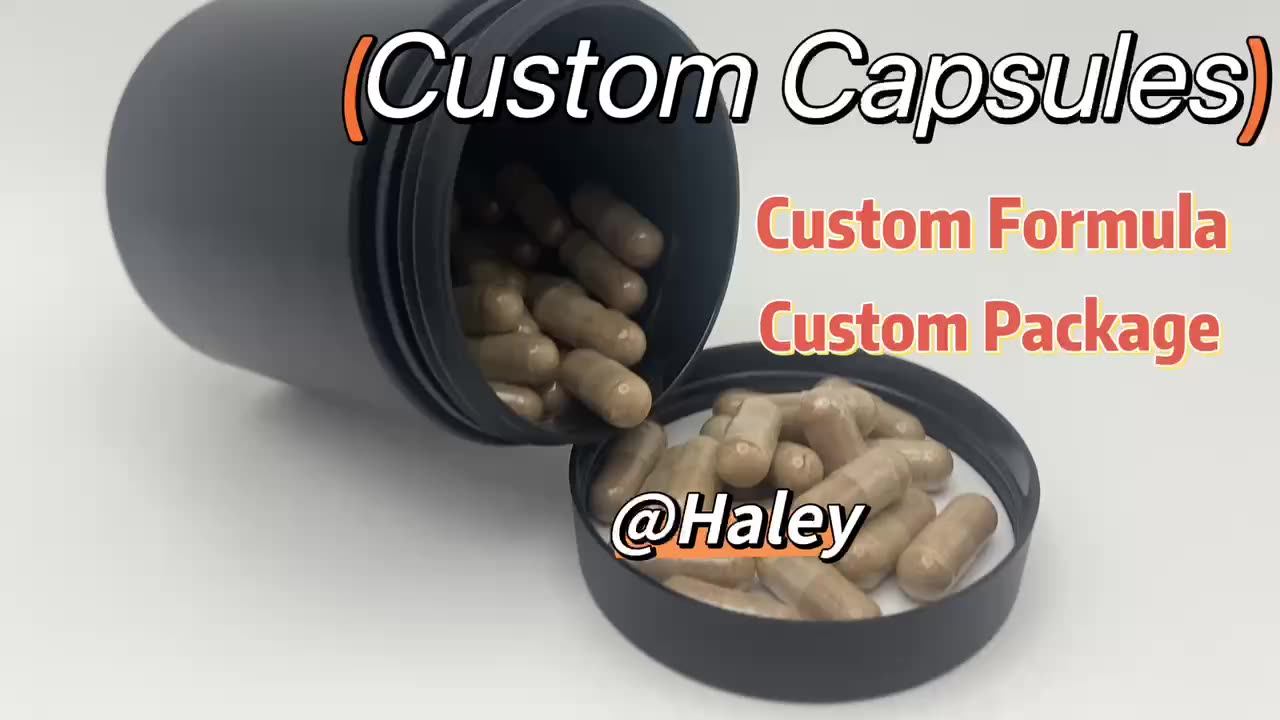 Oem Sea Moss Capsules 3000mg Black Seed Oil Ashwagandha Turmeric ...