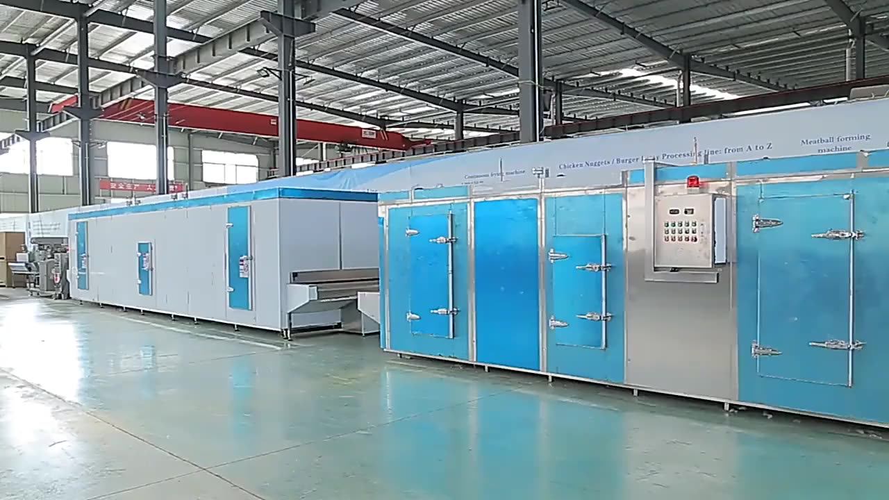 Iqf Quick Freezer/tunnel Quick Freezing Machine Iqf Freezing Tunnels ...