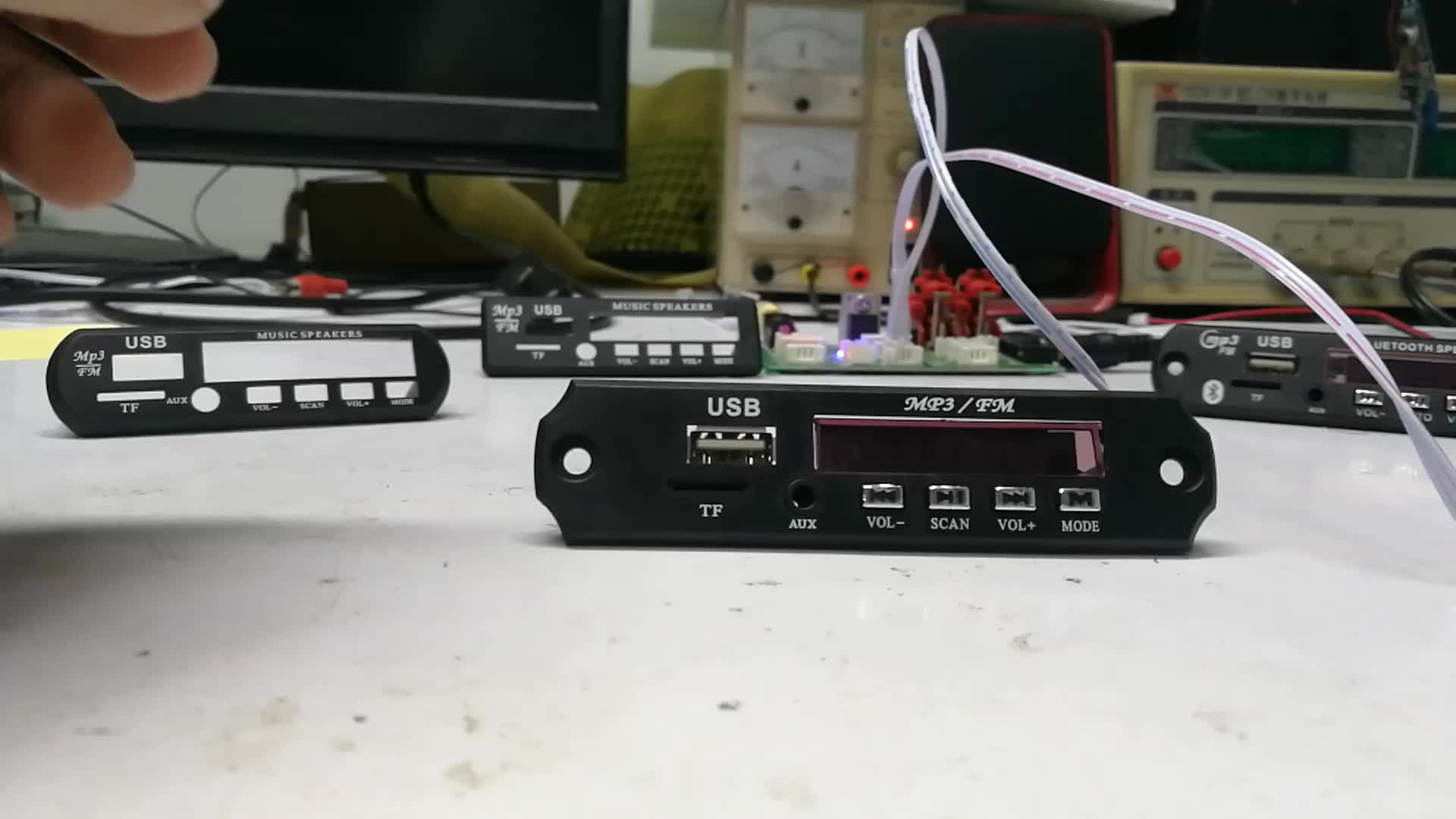 Dc 5v 12v 747d Mp3 Audio Radio Fm Player Circuit Module Decoder Board ...