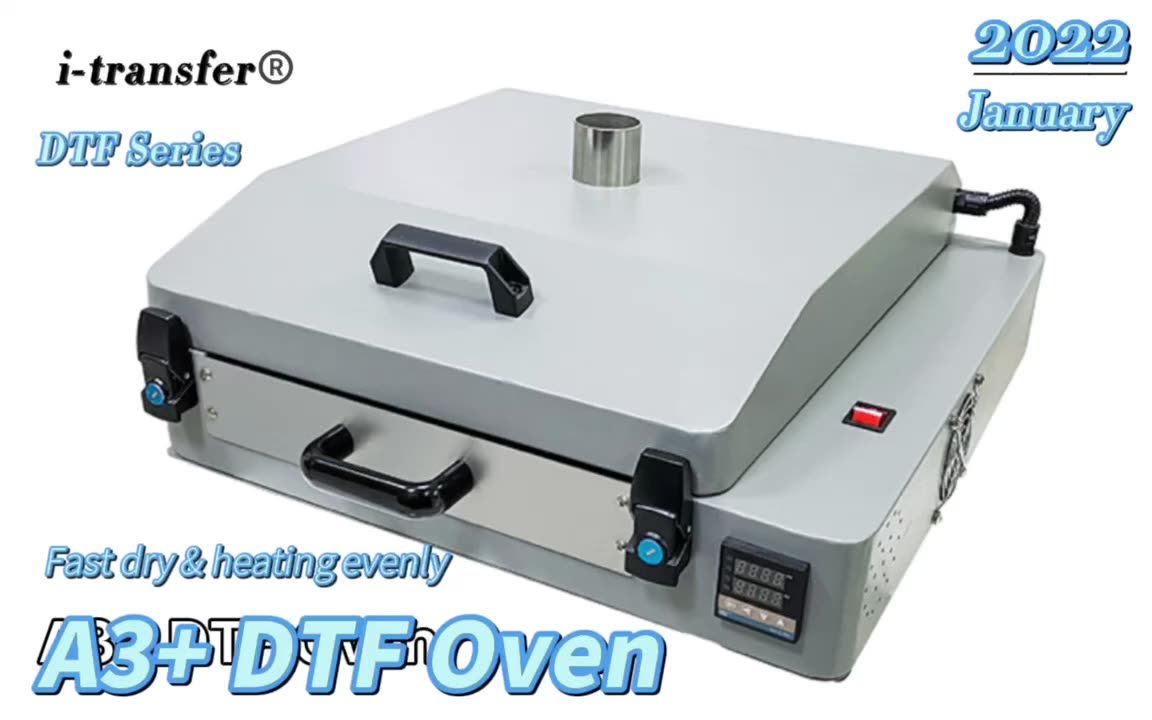 A3+ Dtf Transfer Film Curing Oven Hot Melt Powder Fast Baking Large Dtf Dryer Oven For 33x48 ...