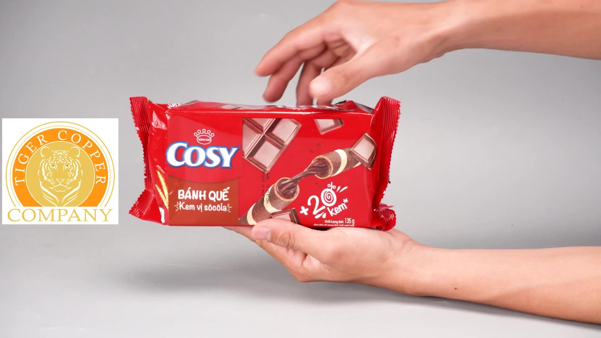 Cosy Wafer Roll Chocolate Flavour 135g/chocolate Cream Wafer Roll ...