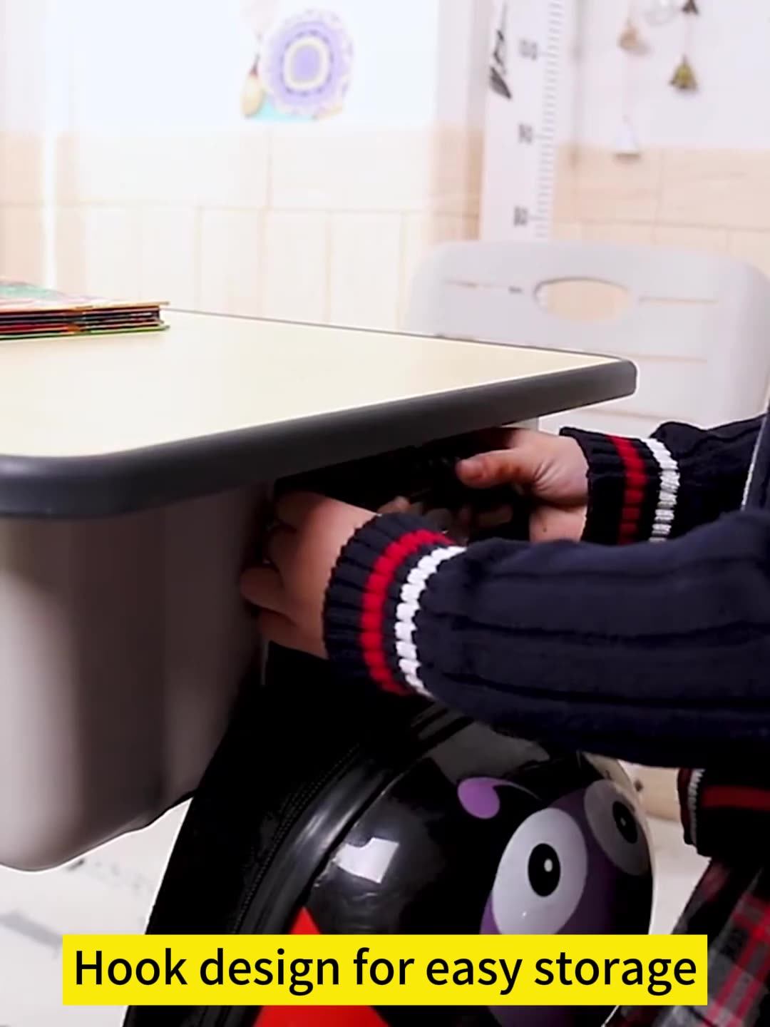 High Quality Adjustable Height Primary Middle School Desk And Chair ...