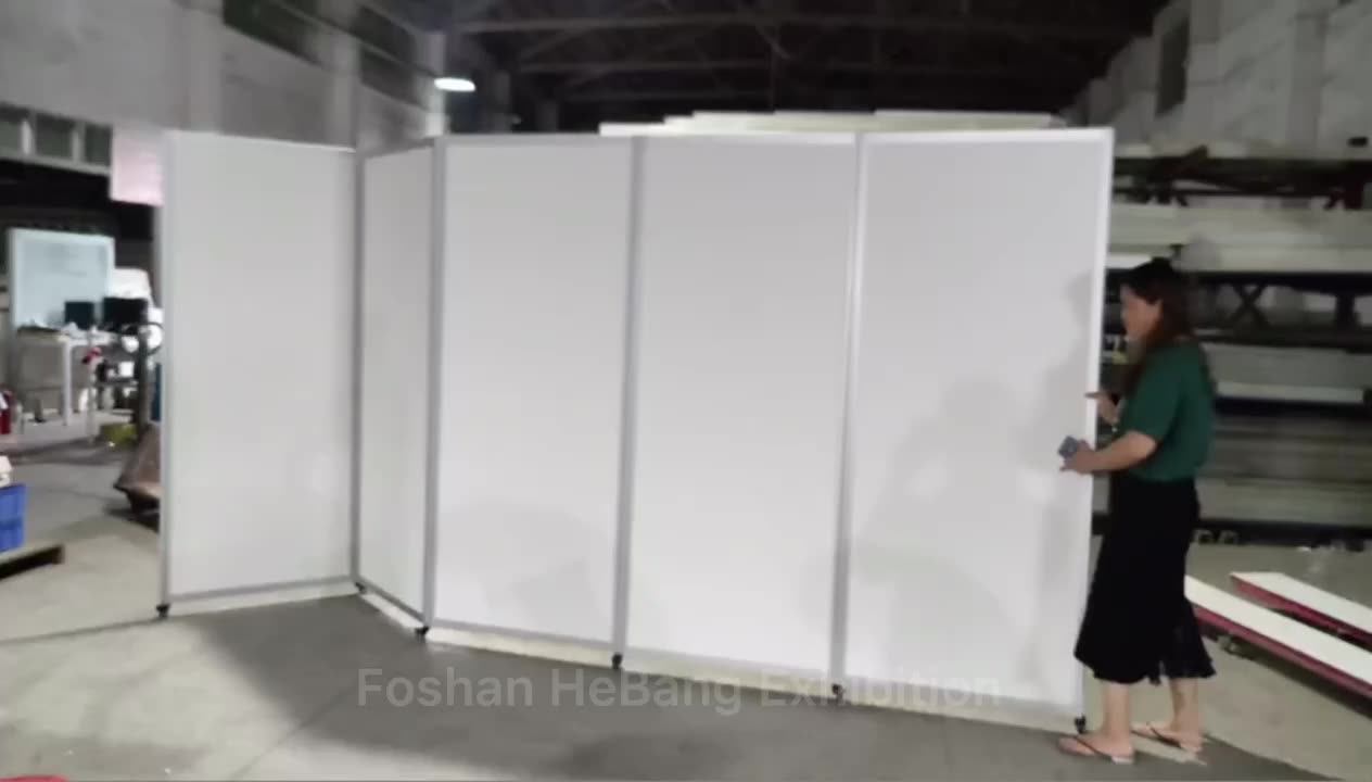 Portable Temporary Partitions Art Display Panels Exhibition Walls With ...