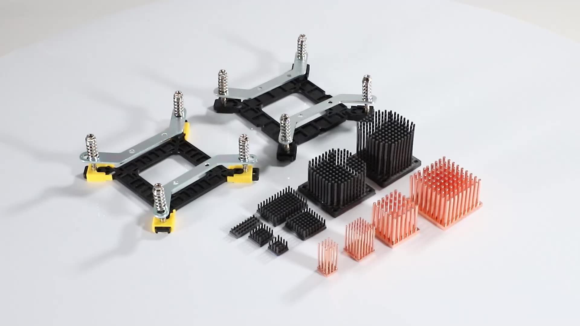 Customized Small Pc Cpu Cooler Fan Radiator Cooling Heat Sink Fan 60*60 ...