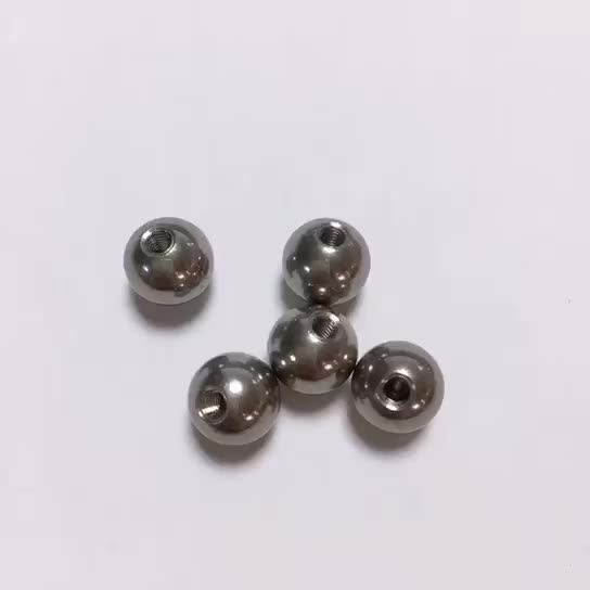 3mm 6mm 8mm 9mm 10mm 26mm 30mm Threaded Hole Stainless Steel Ball With ...