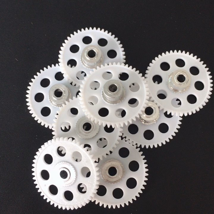 Custom Made Injection Molding Nylon66 Spur Gear Plastic Molded Parts ...