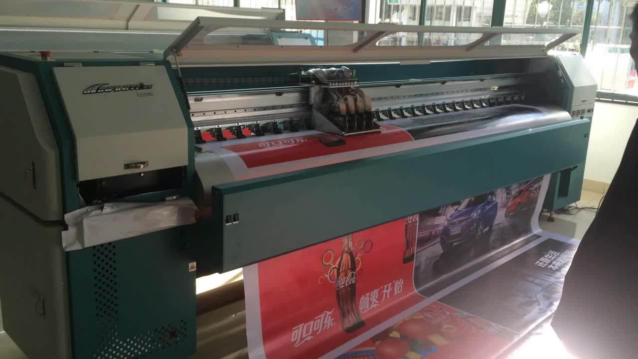 Infiniti/challenger Fy-3200at/h4 Large Format Banner Solvent Printer ...