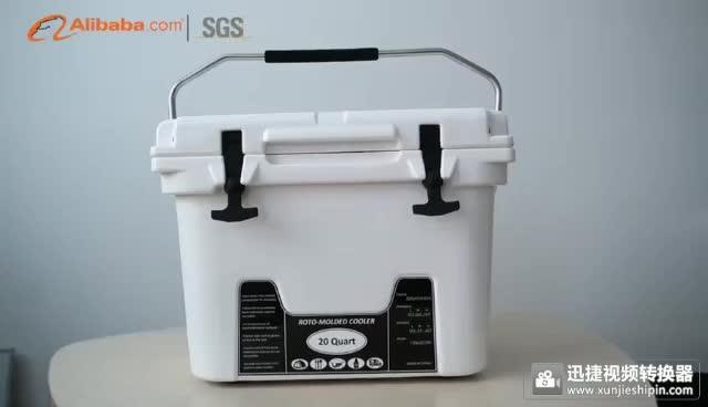 70l Large Commercial Hard Plastic Rotomolded White Ice Chest Cooler Box ...
