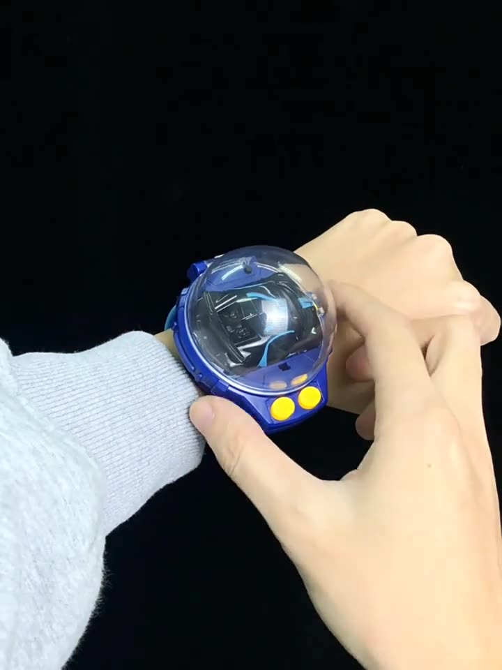 儿童黑科技手表遥控车玩具男孩电动迷你小汽车合金赛车生日礼物车 阿里巴巴