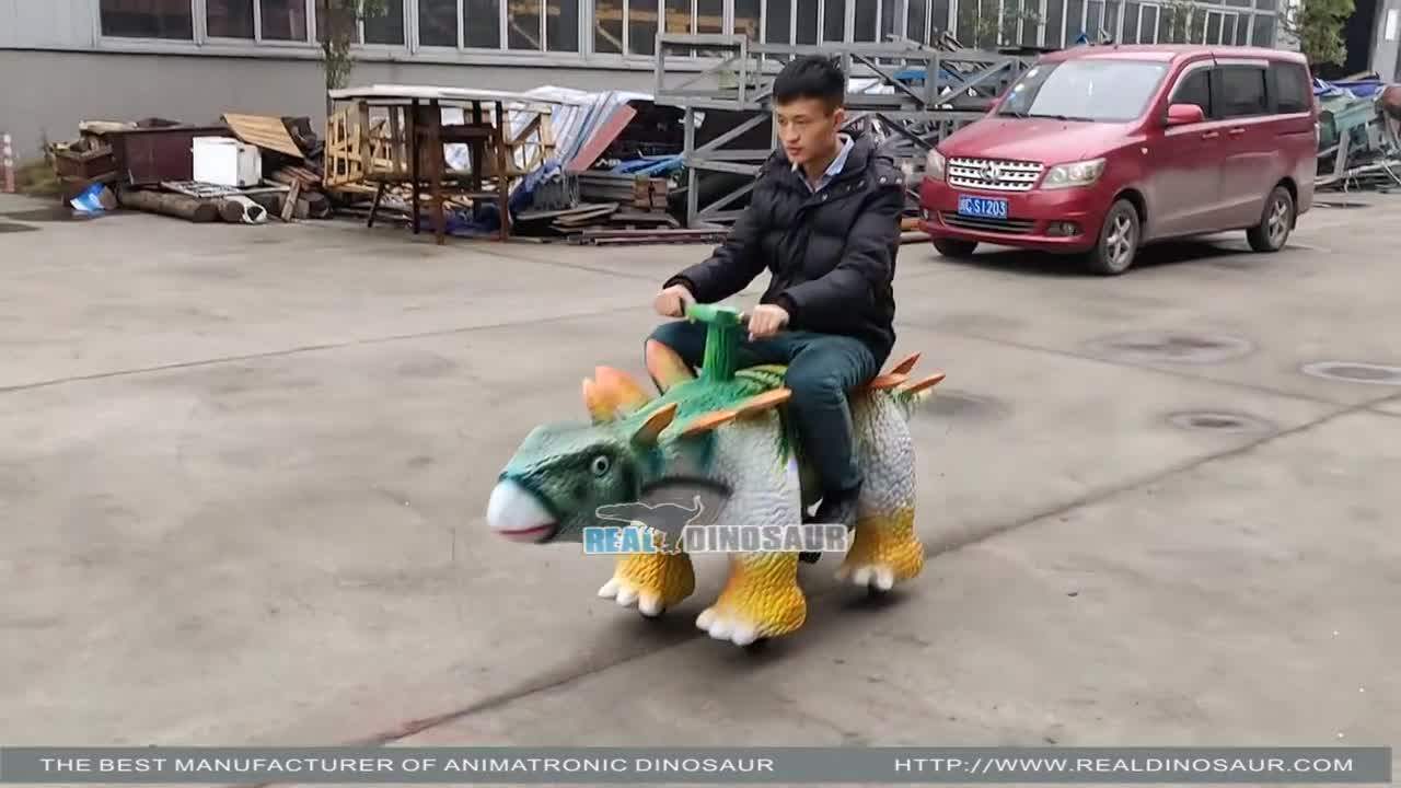 Life Size Ride On Dinosaurs Model Battery Operated Kids Car - Buy Coin ...