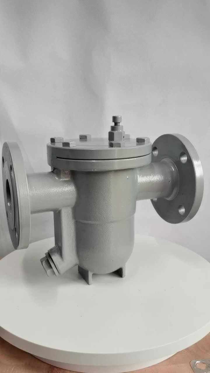 浮球式疏水阀CS41H-16C铸钢自由蒸汽疏水器高温管道法兰DN50/40-阿里巴巴