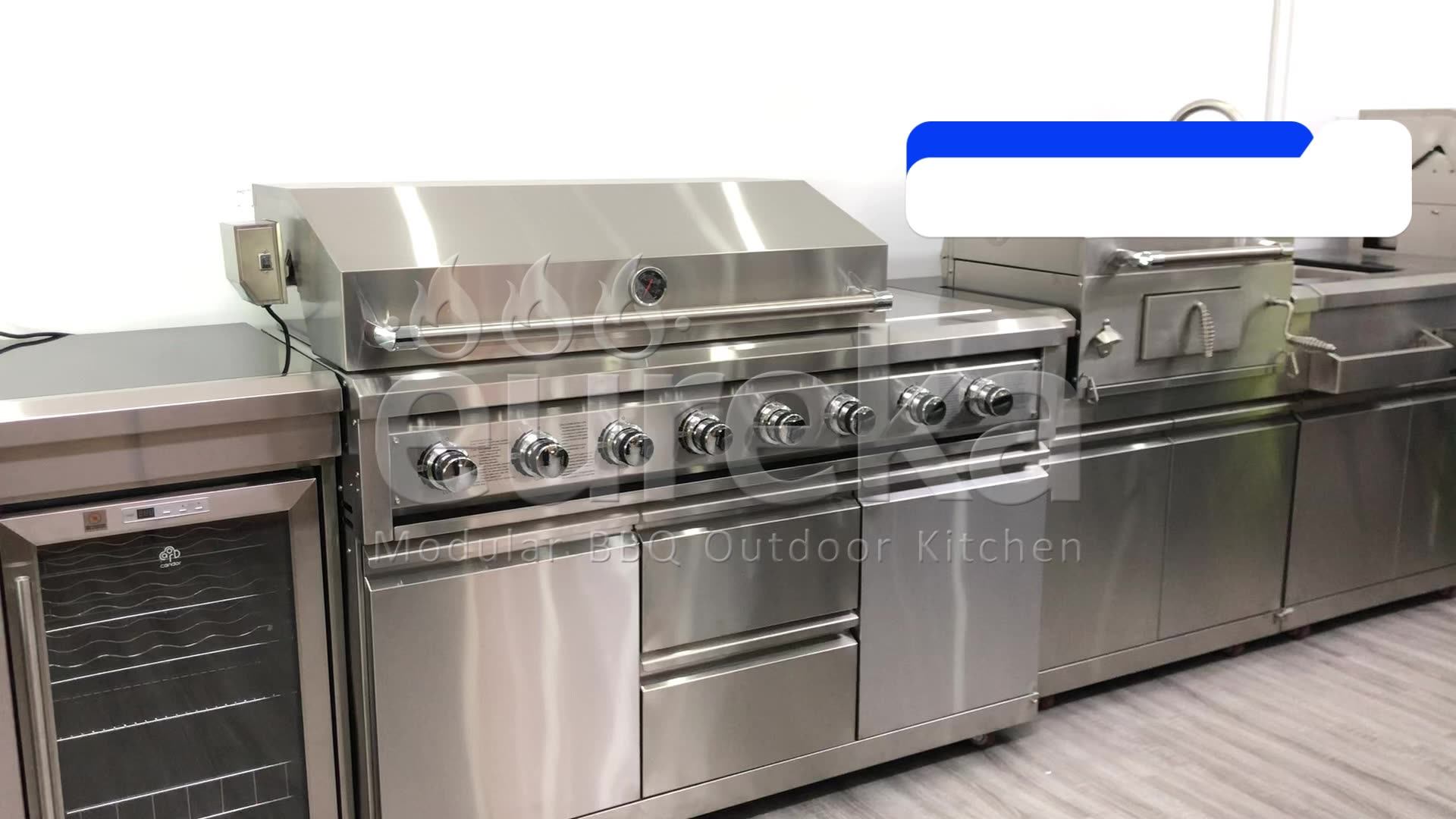 Outdoor Kitchen Cabinets Modular Outdoor Kitchen Sink Cabinet With ...