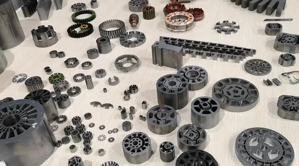 Customized High Precision Silicon Steel Sheet Motor Core For Motor ...