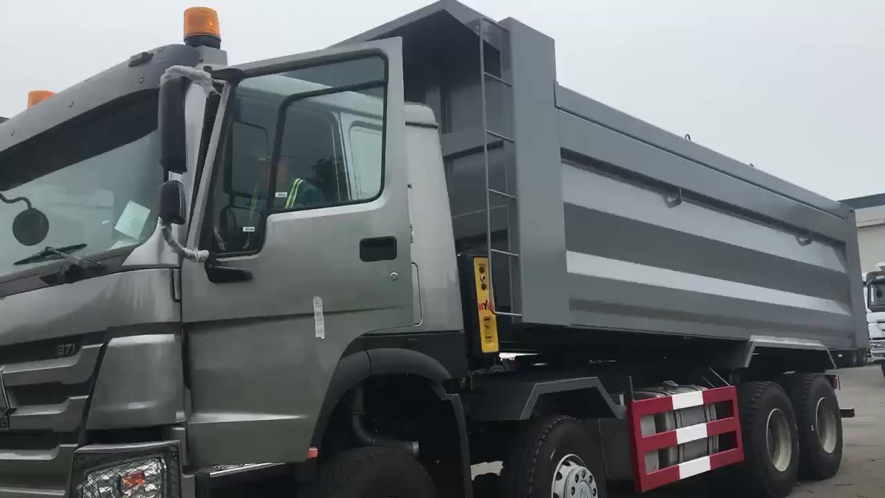 Sinotruck Howo 40ton Self Loading Dump Truck Sale Brand Used 8*4 Tipper ...