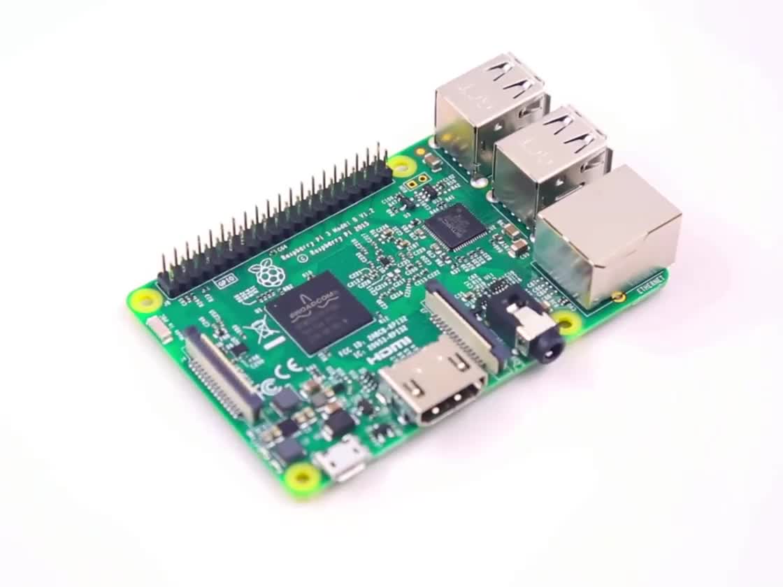 Wireless Lan Raspberry Pi 3 B Bcm2837 64 Bit 1.4ghz Cpu With 1gb Ram ...