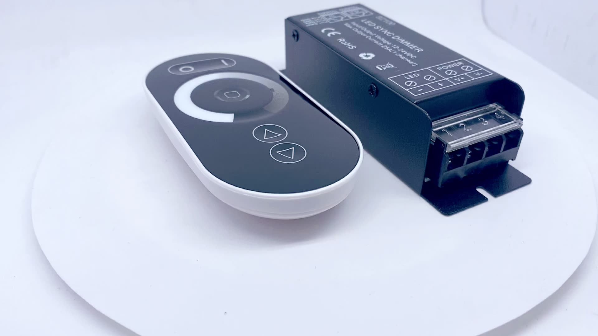 Led Sync Dimmer Sz100 300w 12v 25a 12-24vdc Rj45 Touch Rf 5keys Rf ...