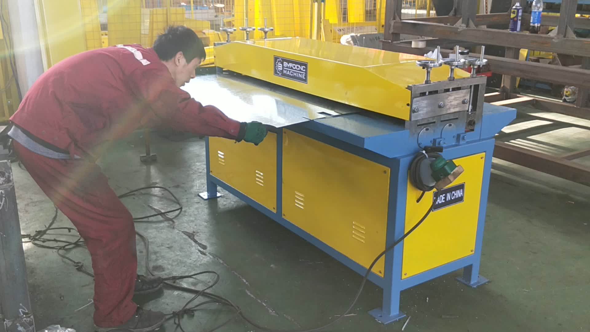 G1.2*1300 Five Lines Thread Grooving Machine Duct Beading Machine - Buy ...